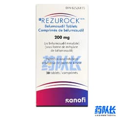 甲磺酸贝舒地尔片(REZUROCK)中文说明书_适应症_价格_用法用量